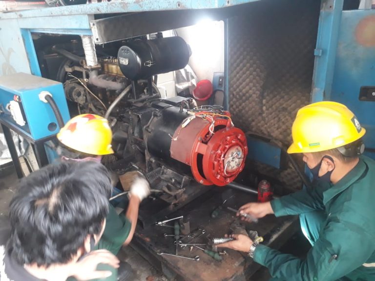 Pemeliharaan Dasar Mesin Genset Diesel | Service Genset Industri ...